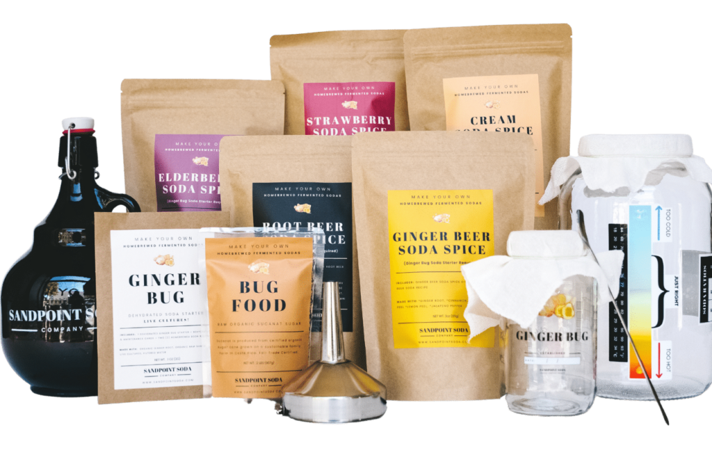 Deluxe Ginger Bug Soda Making Kit - Sandpoint Soda Company